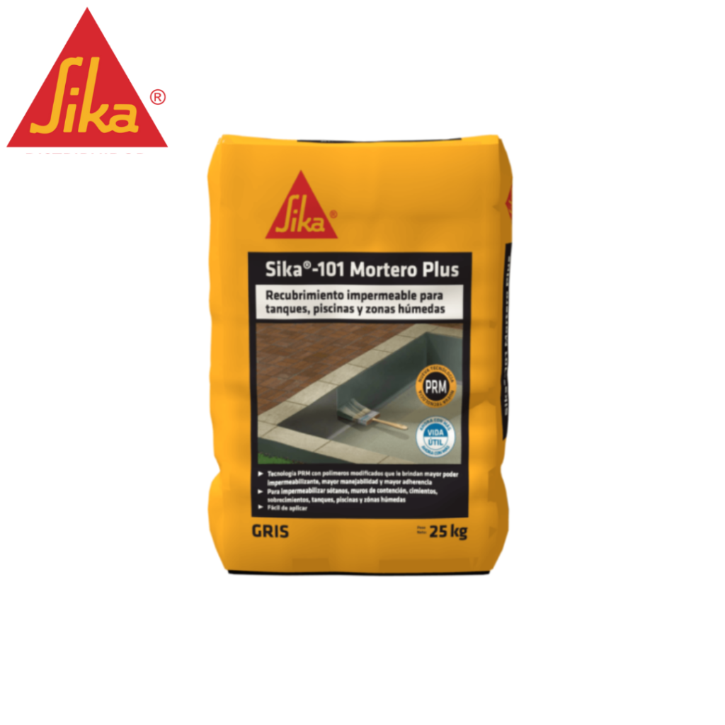 Sika®-101 Mortero Plus (Gris 50 Kg) – GAVAR