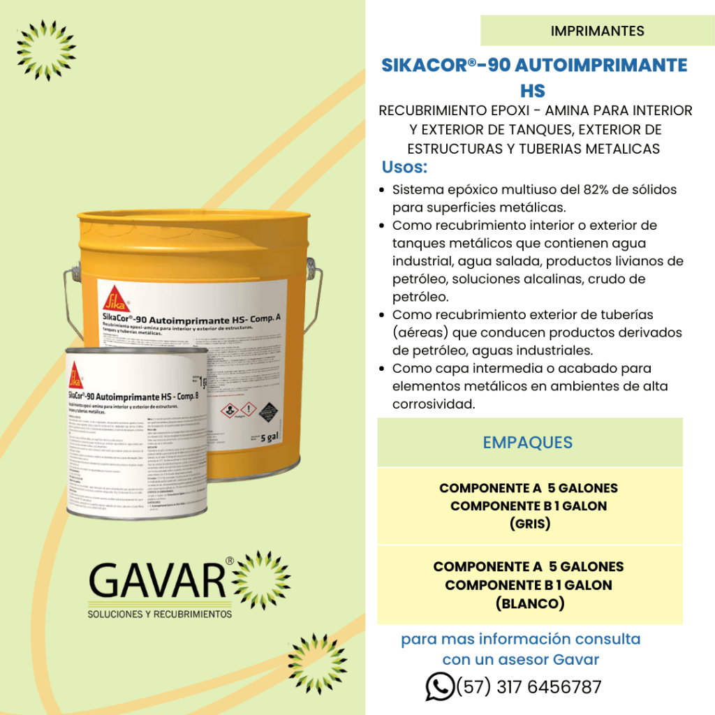 SikaCor®-90 Autoimprimante HS – GAVAR